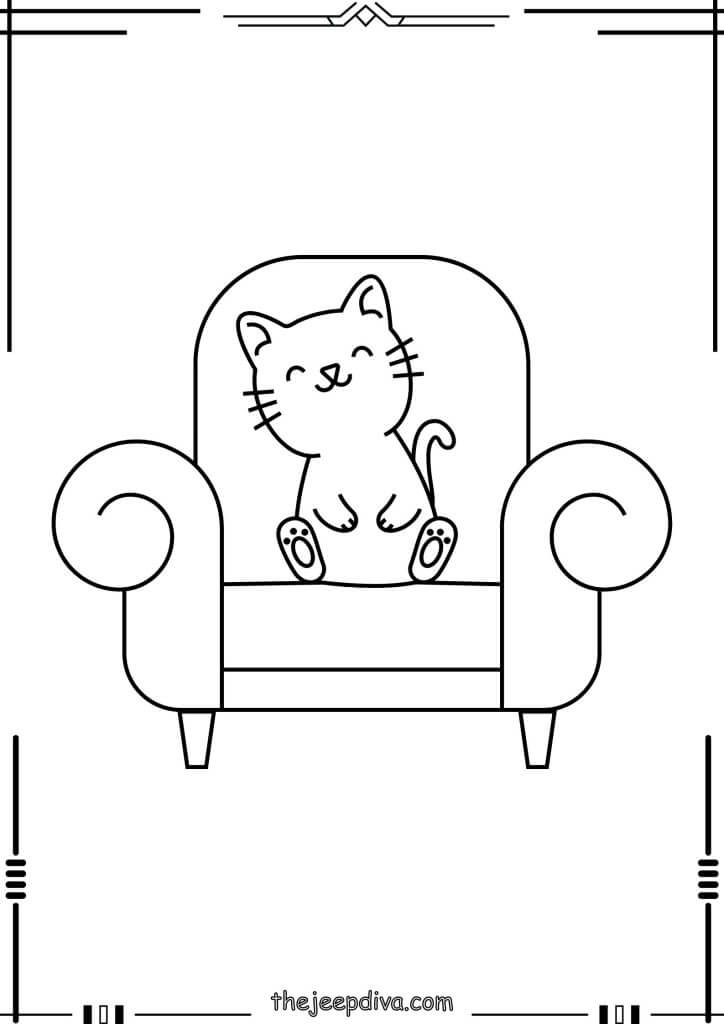 72 Cat Coloring Pages Collection (Free PDF Printables) – The Jeep Diva