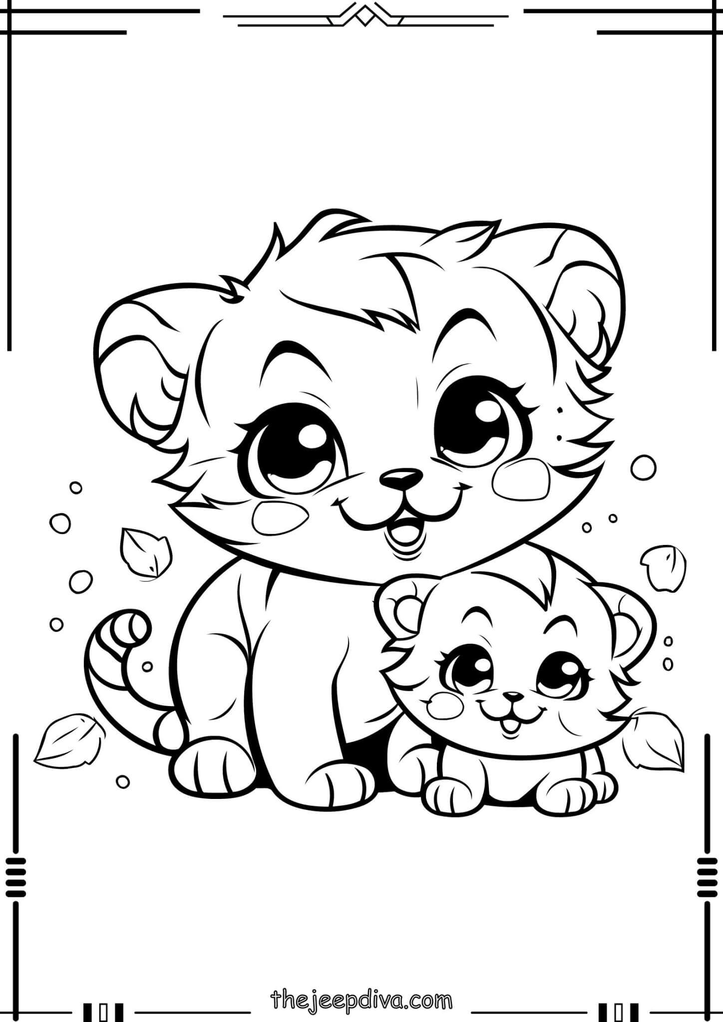 72 Cat Coloring Pages Collection (Free PDF Printables)